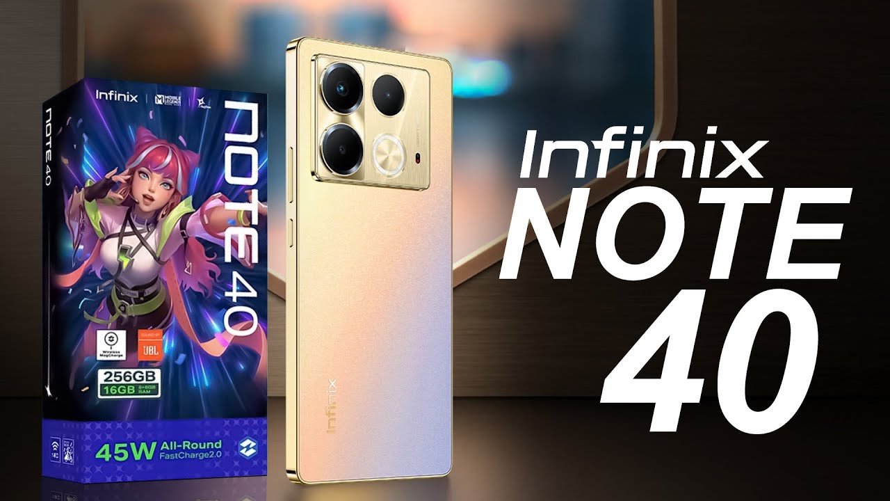 Infinix note 40 first look - Price in Pakistan | Infinix note 40 specs ...