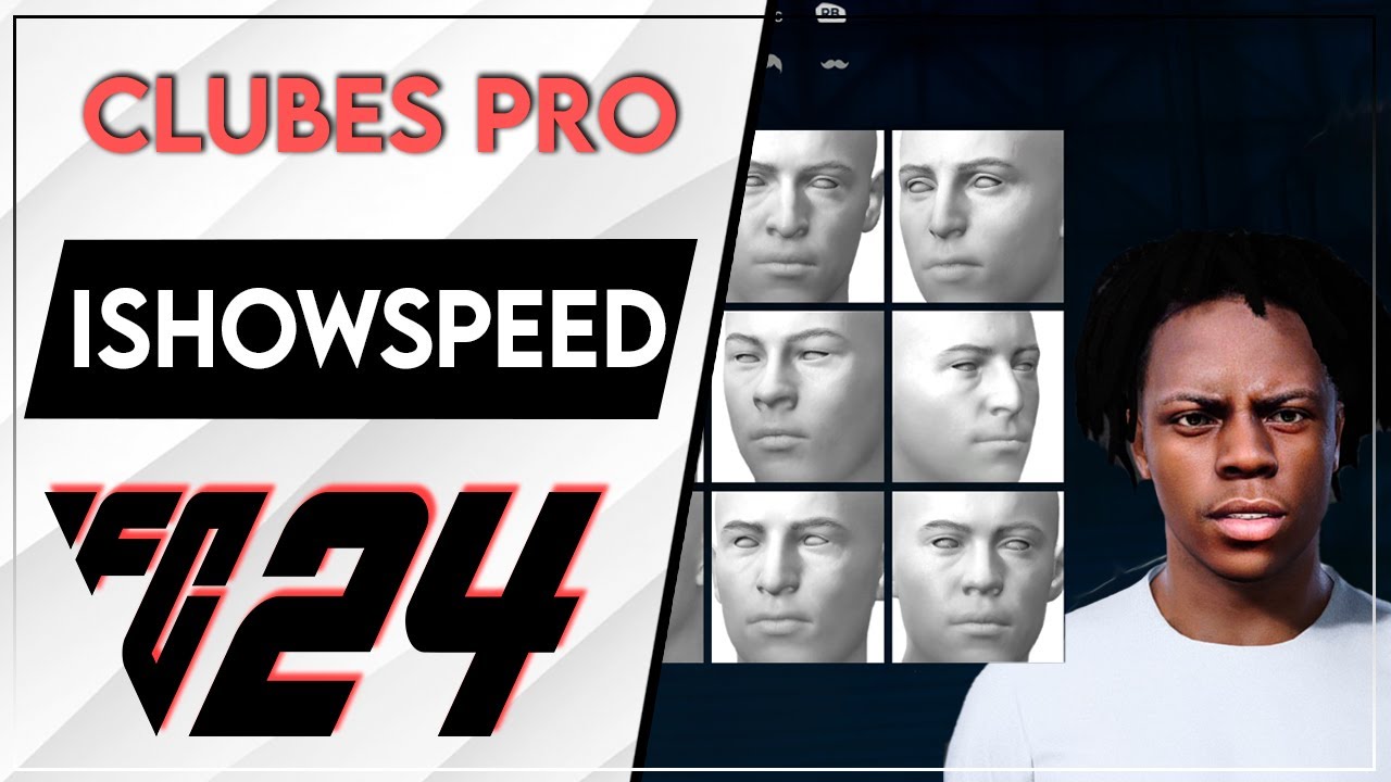 How to make ISHOWSPEED in EA FC 24 - YouTube