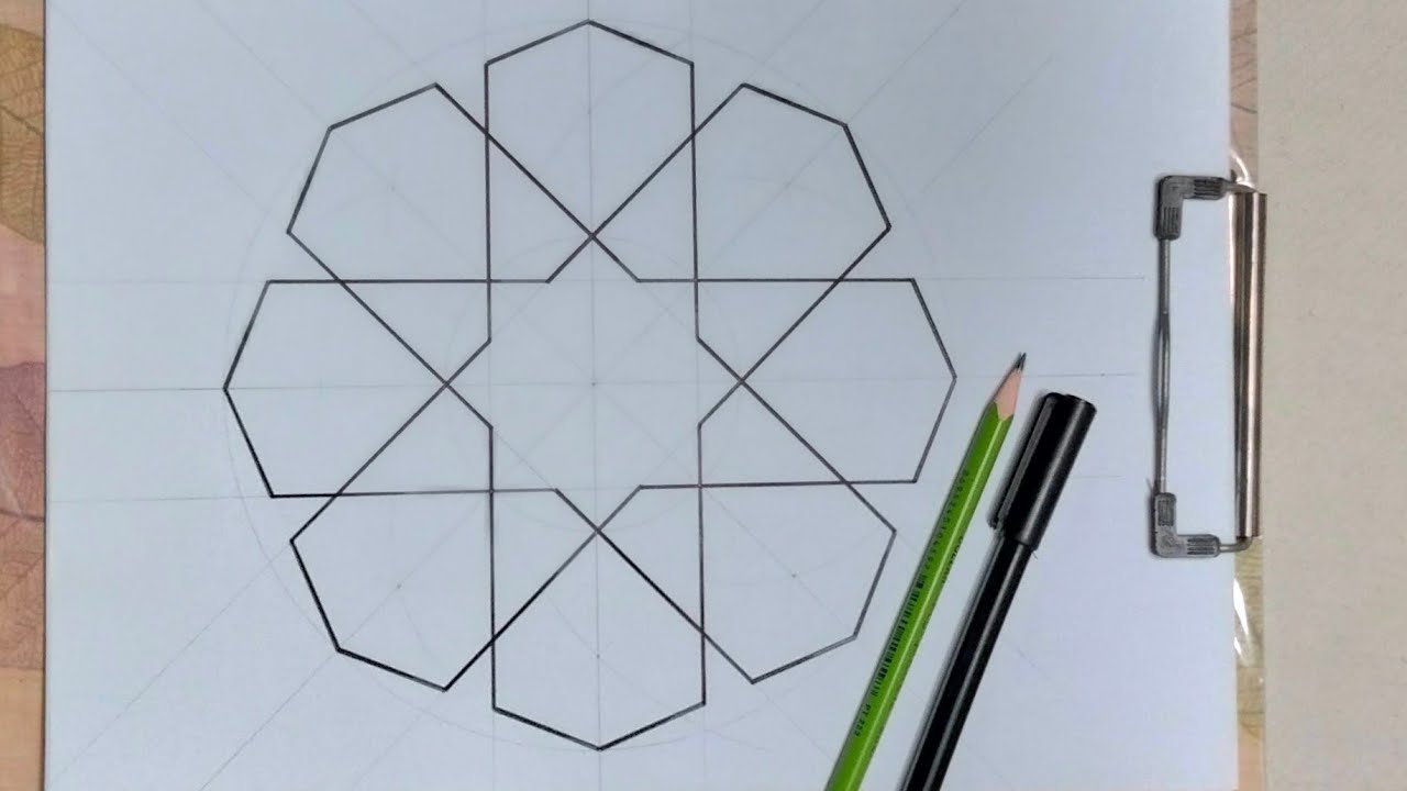 Traditional art and designs | Geometric art | Creative drawing ideas ...