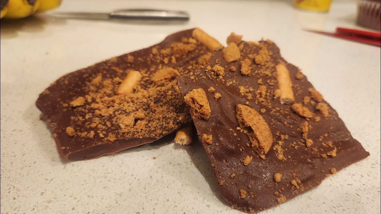 Chocolate Snaps in 5 steps - YouTube