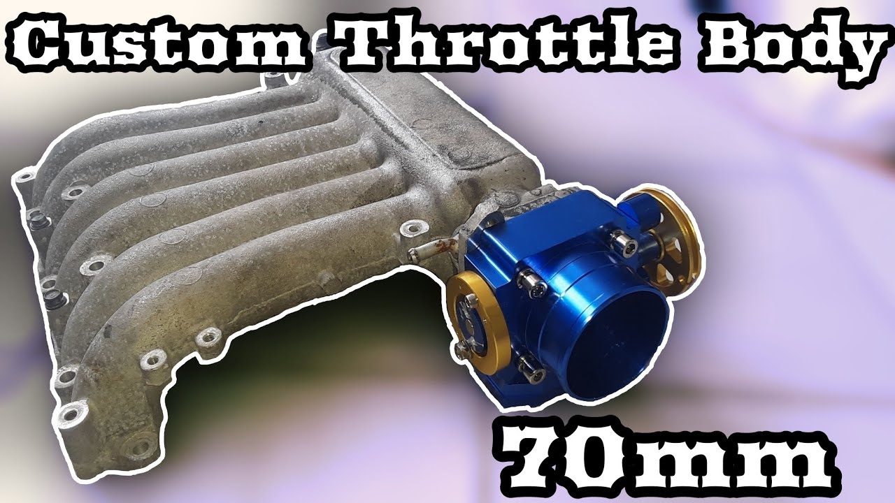 Custom 70mm Throttle Body / How to install and adapt a universal ...