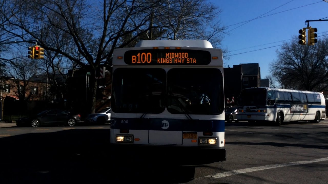 MTA Bus Company 2012 New Flyer Industries C40LF #500 on the B100 ...