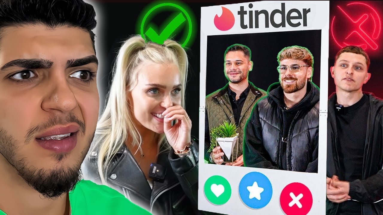 DEUTSCHE ''INFLUENCER'' machen TINDER IN REALLIFE... 🤯 - YouTube