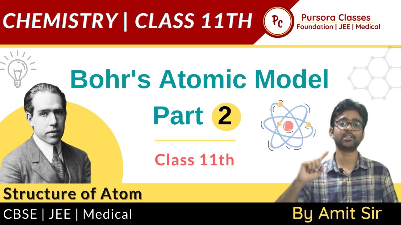 Bohr's Atomic Model (Part 2) | Structure of Atom | Class 11 Chemistry ...