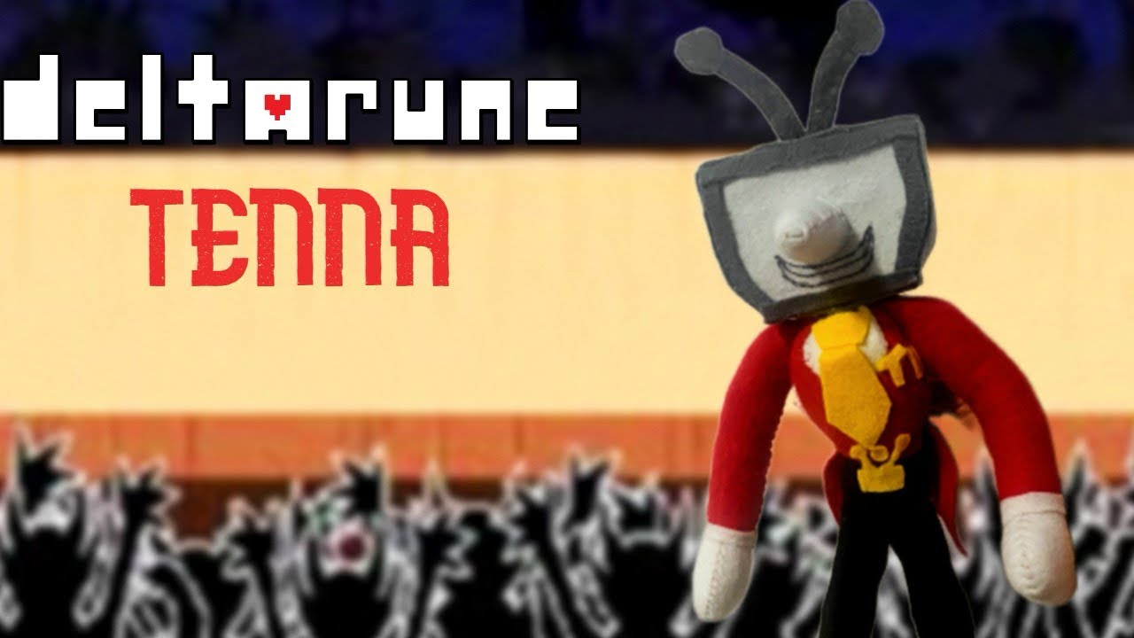 TENNA | deltarune custom plush review! - YouTube