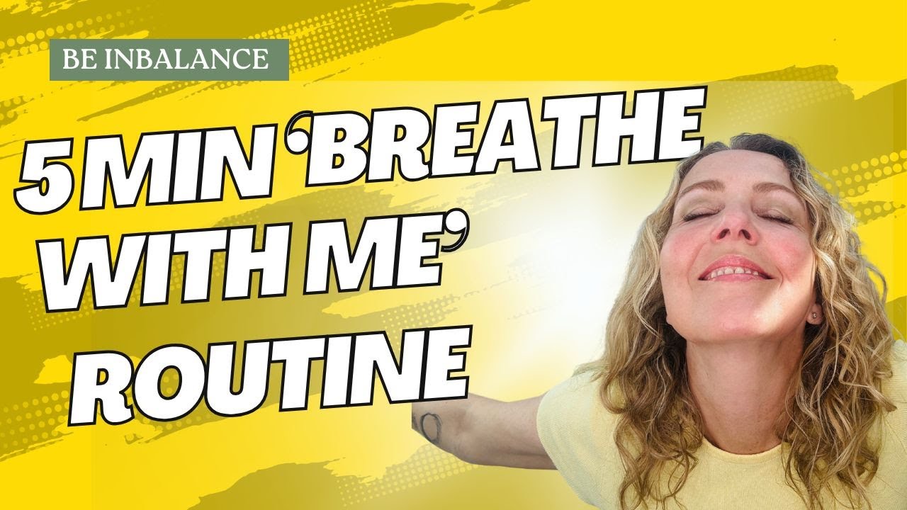 5-Minute Breath With Me: Morning Routine - YouTube