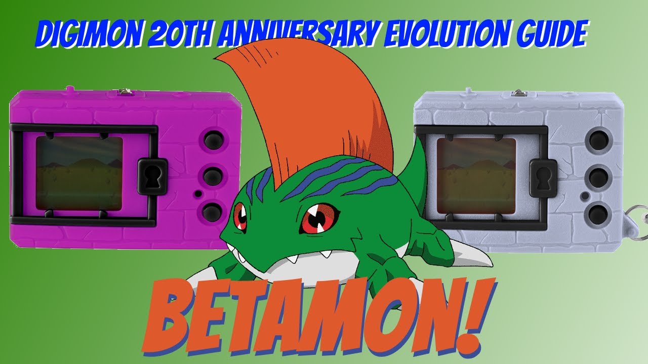 How To Get Betamon! | Digimon VPet Evolution Guide | 20th Anniversary ...