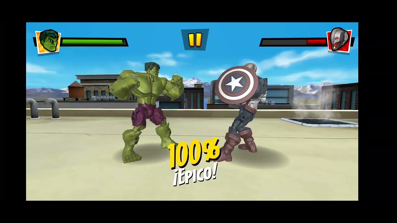 gameplay de mix+smash marvel super hero mashers - YouTube
