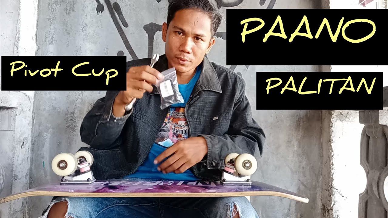 Paano magpalit ng pivot cup ng skateboard - YouTube
