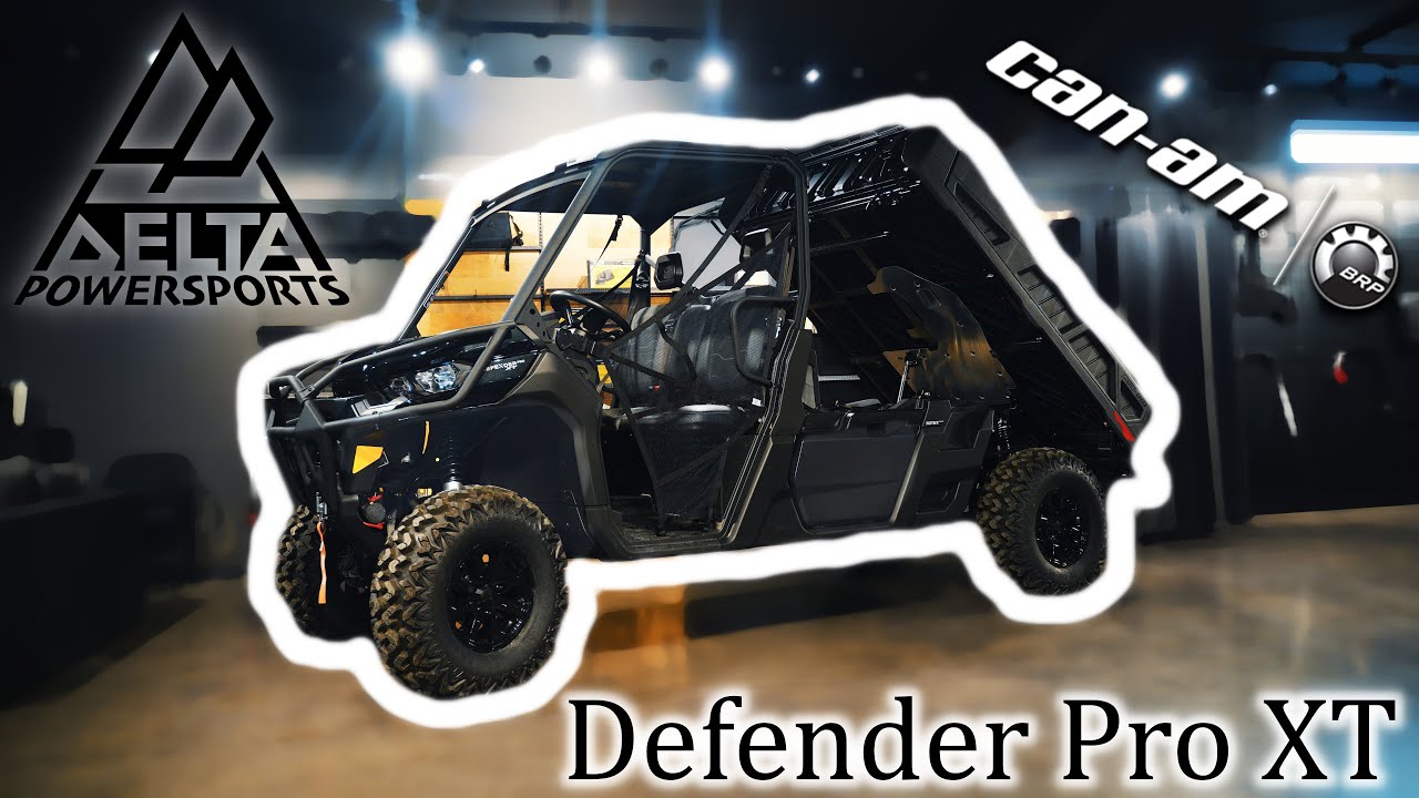 2020 Can-Am Defender Pro XT - YouTube