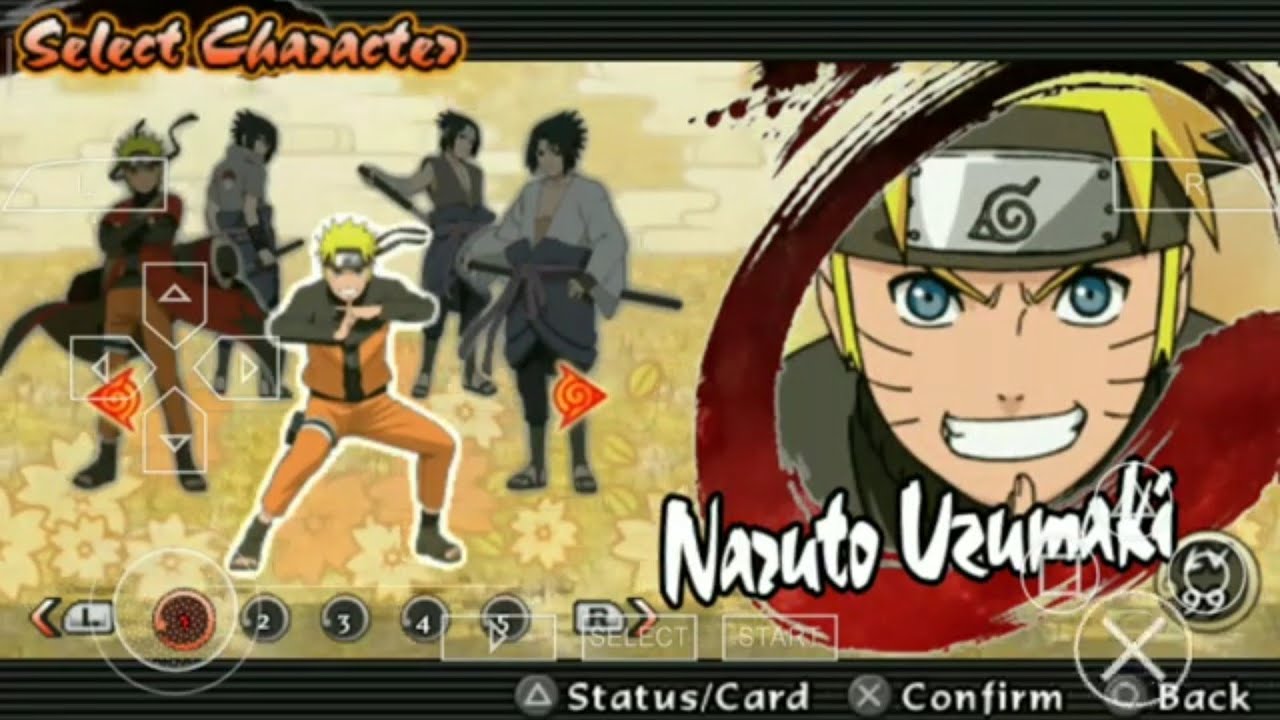 Main Game PSP Naruto Shippuden Ultimate Ninja Impact - YouTube
