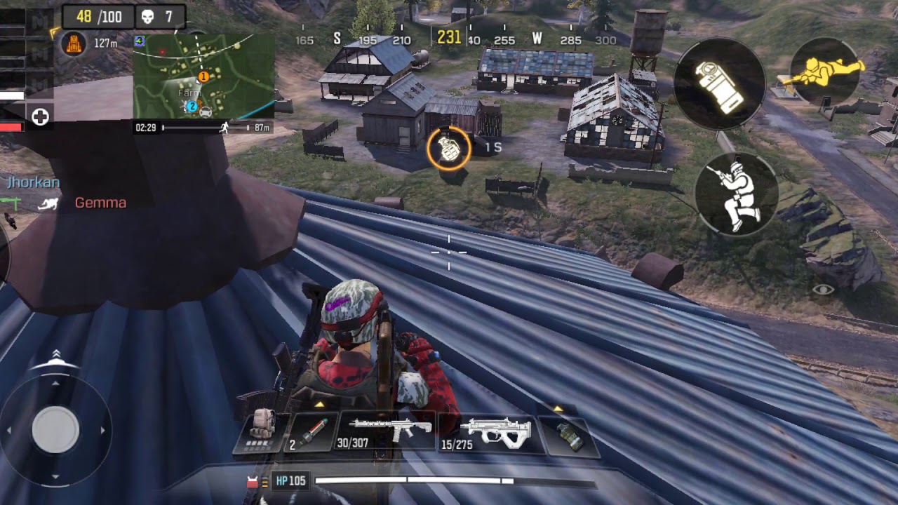 Longest tank shot!20 kills cod mobile gameplay - YouTube