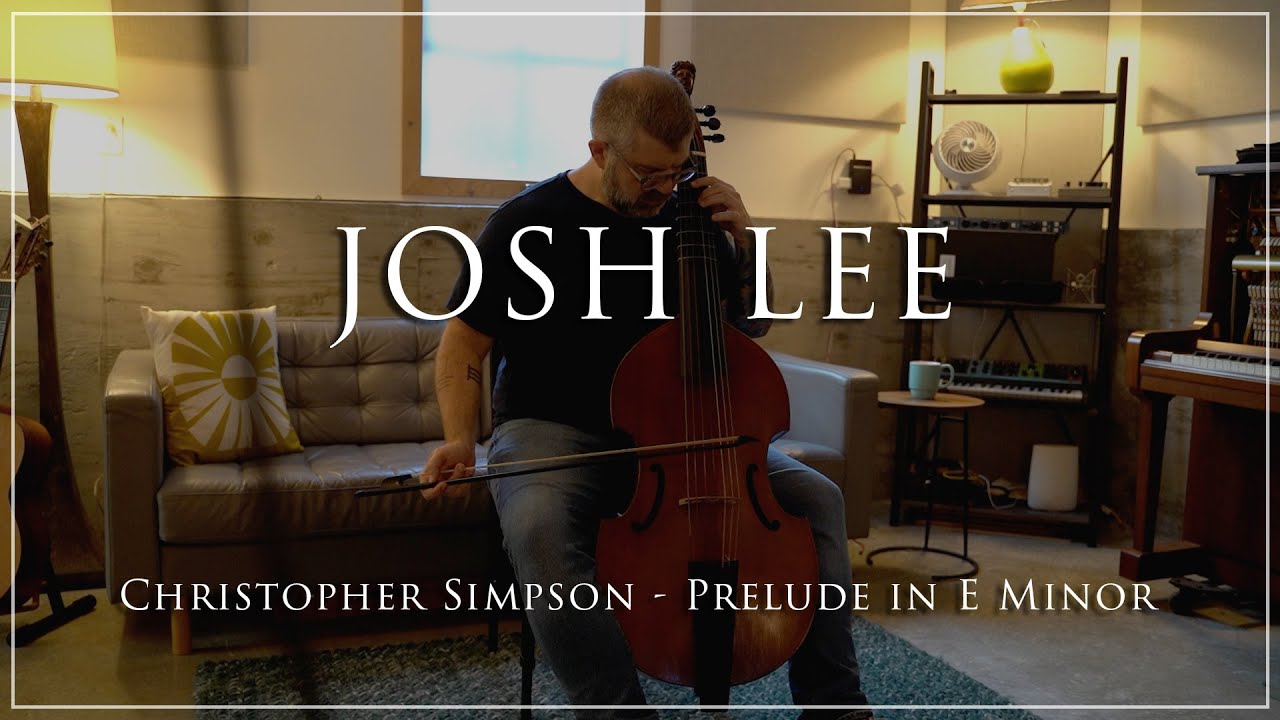 Josh Lee | Simpson: Prelude in E minor (LIVE) - YouTube