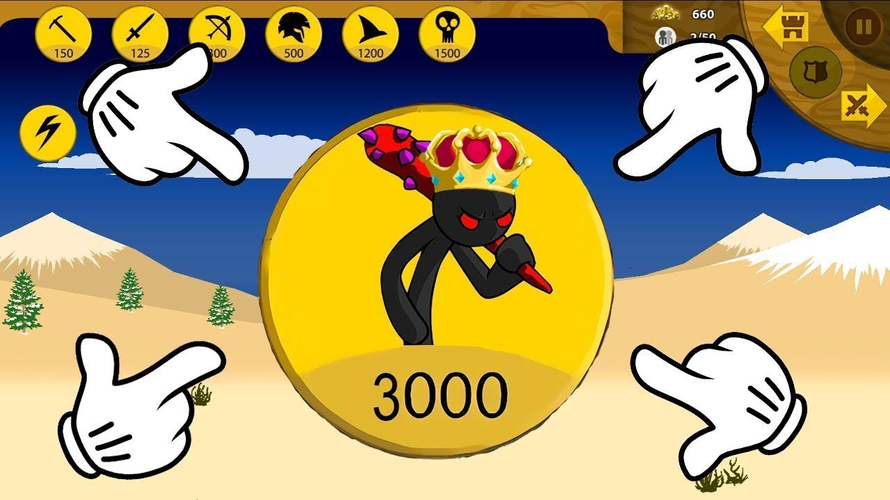 BUY 1M NEW KING LEVEL MAX KILL X999 FINAL BOSS FULL HP | STICK WAR ...