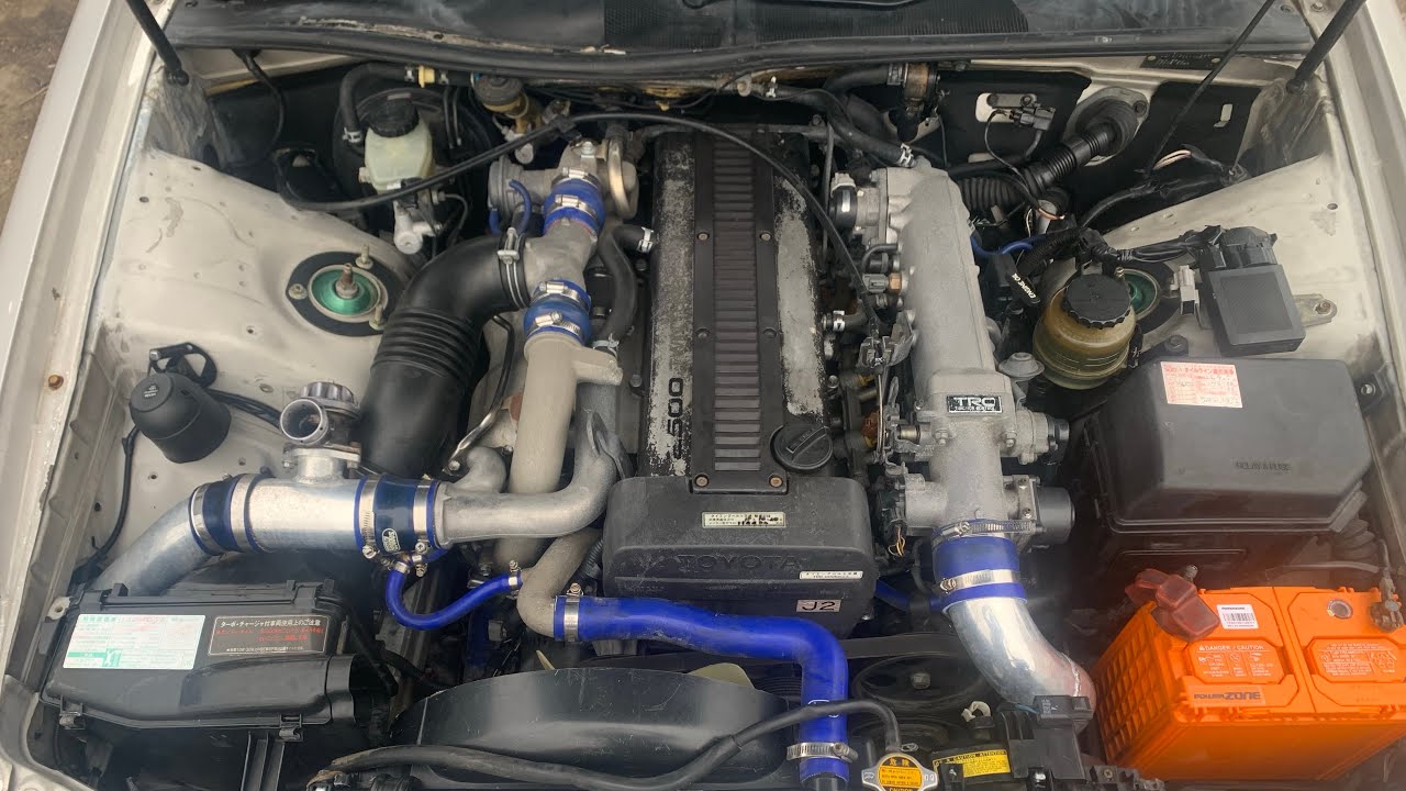 Test engine 1jzgte Jzx90 #1080 - YouTube