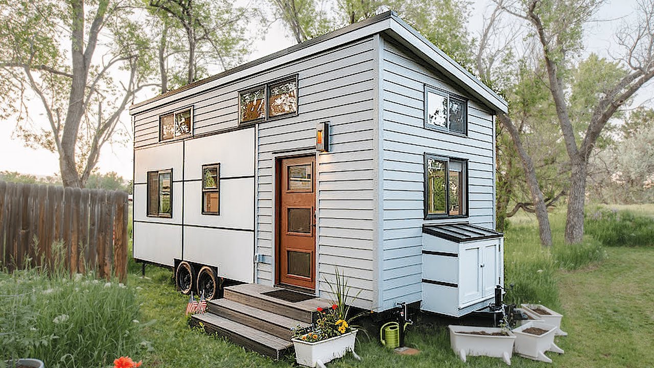 Expedition of The Incredible PIVOT Passive 24' Tiny Home - YouTube