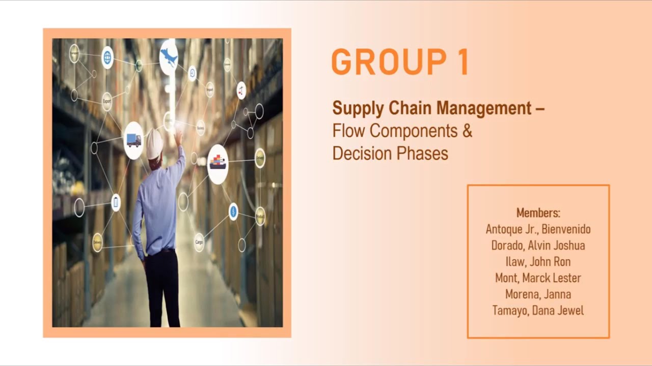 Supply Chain Management- Flow Components & Decision Phases - YouTube