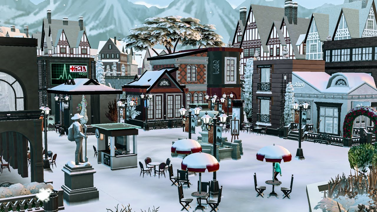 WINDENBURG | OLDE PLATZ | Sims 4 - YouTube