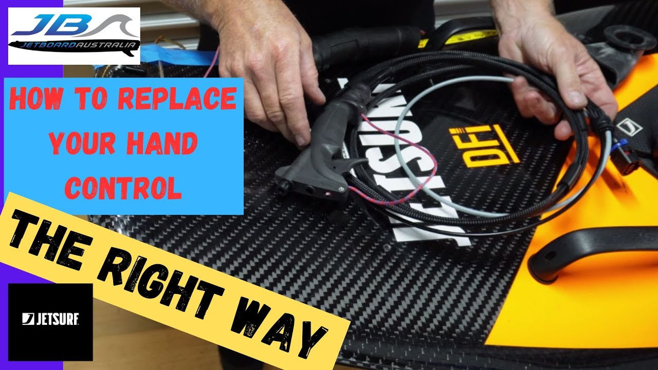 JetSurf Control Handle Swap Made Easy NO STRESS! - YouTube
