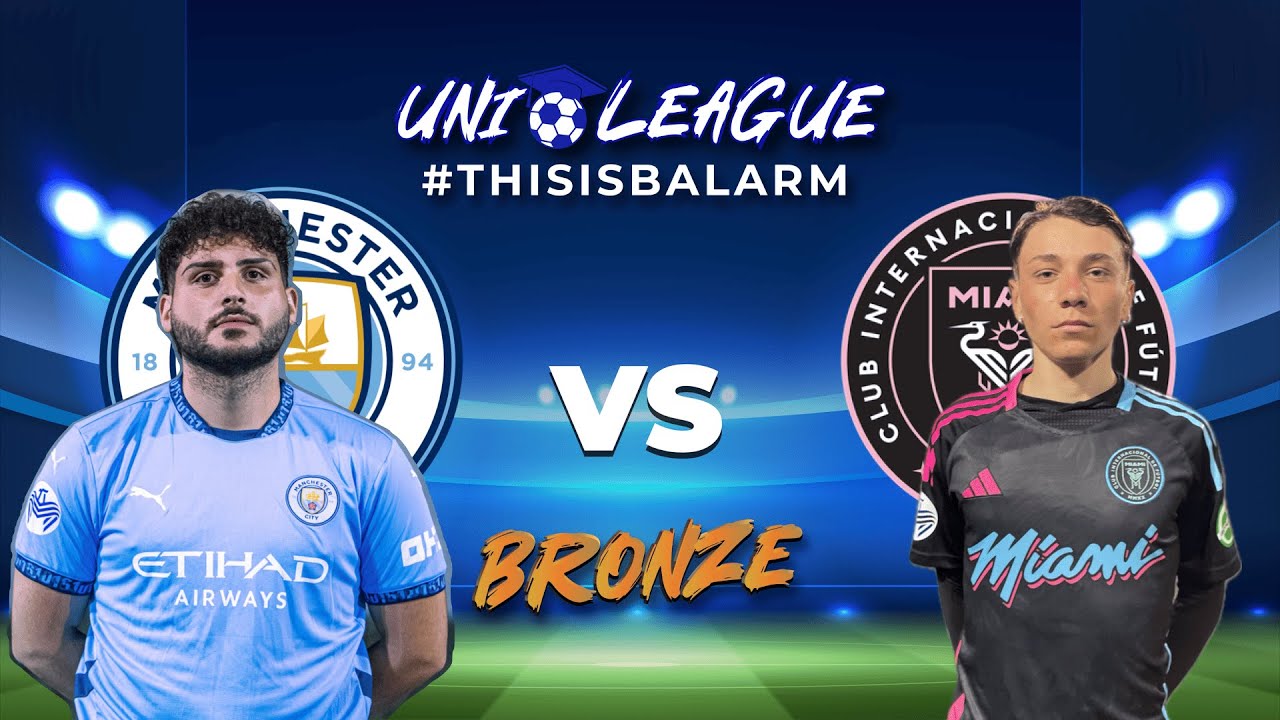 UNI SILVER LEAGUE | SEMIFINALE - MAN.CITY VS INTER MIAMI - YouTube