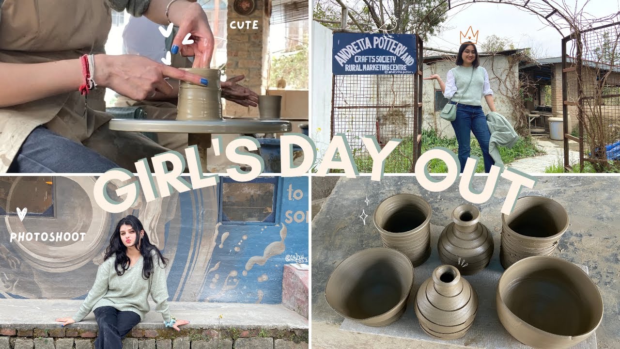 Pottery Fun and Celebrating Women's Day! | Our Girls' Day Out Adventure ...