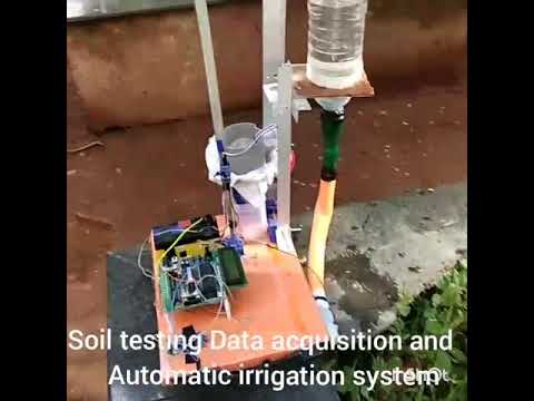 Autonomous Soil testing Robot - YouTube