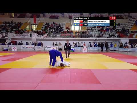 CEMRE NUR AYDOĞDU - ESLEM DURU BALCI 63KG Repechage 3