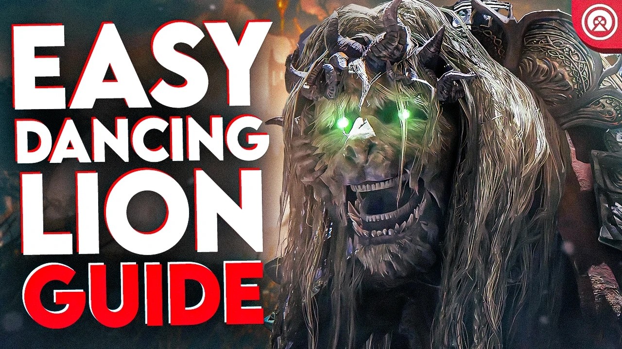 How to beat Divine Beast Dancing Lion EASILY | Elden Ring: Shadow of ...