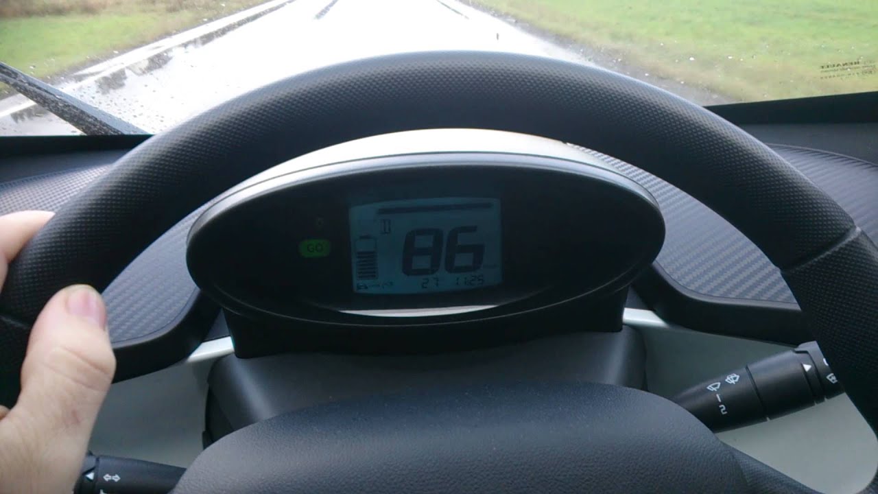Renault Twizy 0 - 97 km/t Chip Tuning - YouTube