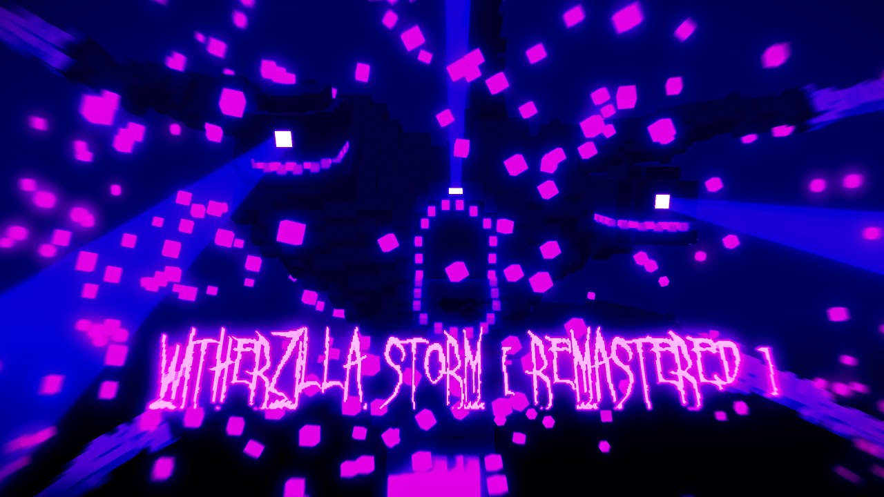 Witherzilla storm Test [ Remastered + Fix ] Minecraft Animation - YouTube