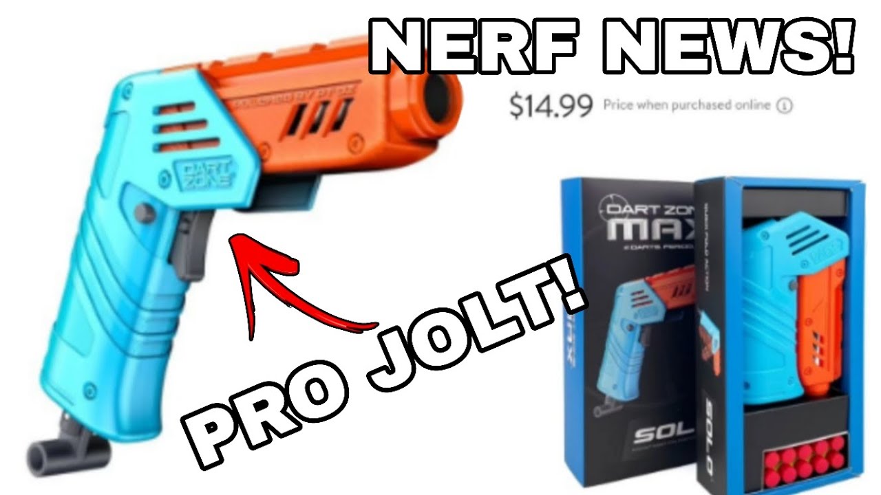 The Pro Jolt is Finally Here! (Dart Zone Max Solo) - Nerf News #16 ...