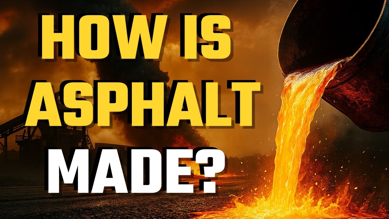 How Is Asphalt Made? Full Process From Oil to Pavement — Production ...