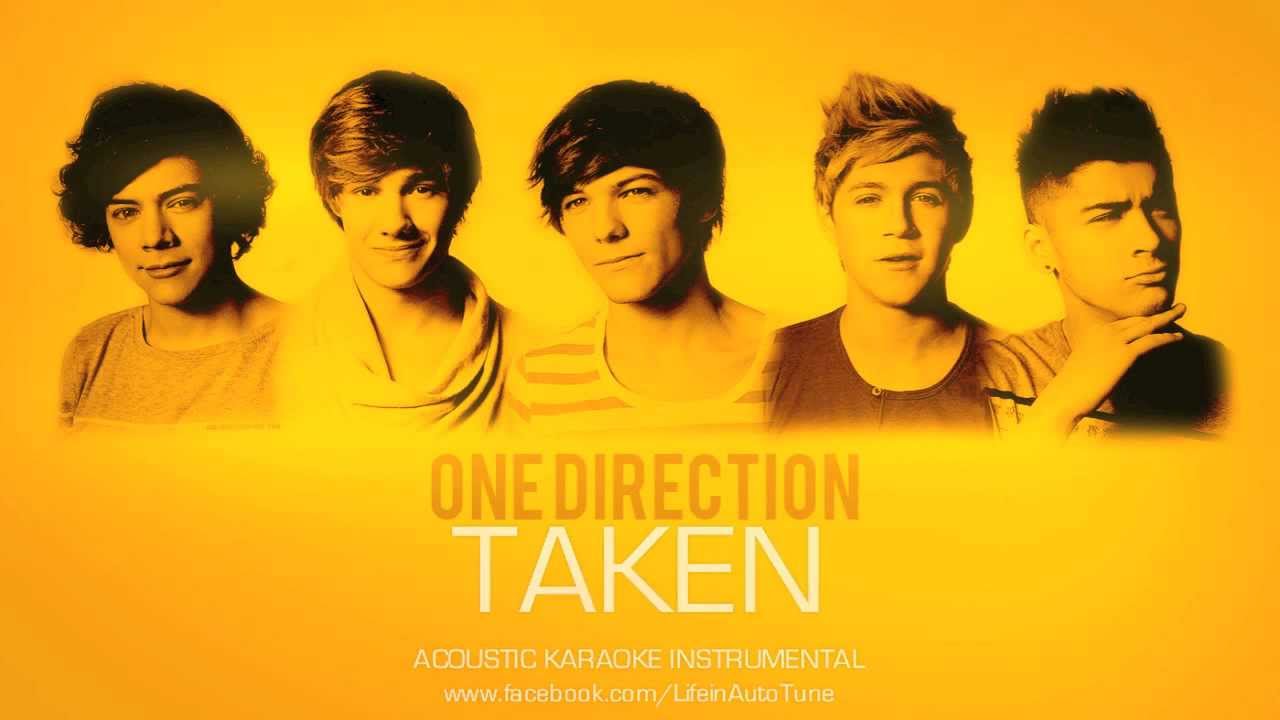 One Direction Taken Album Cover
