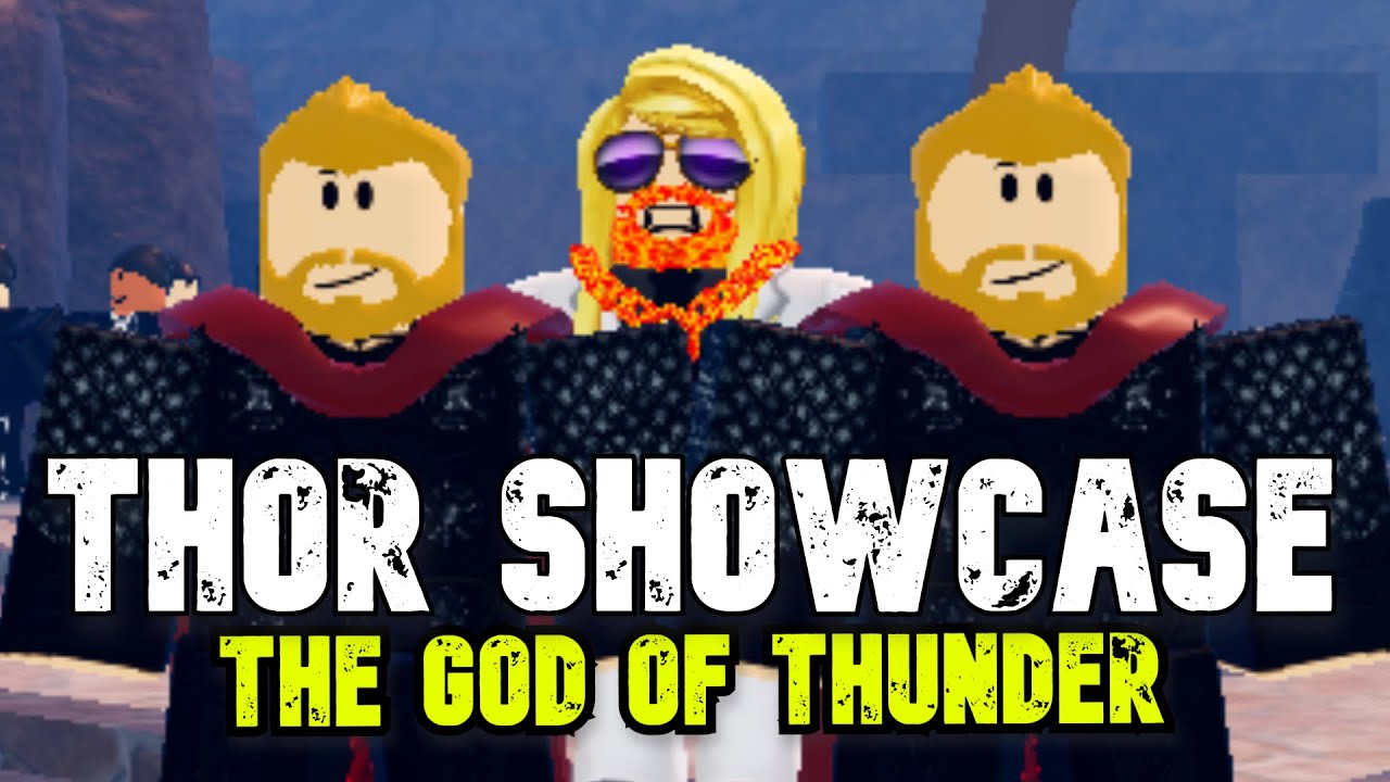 Thor Showcase THE GOD OF THUNDER | Ultimate Tower Defense - YouTube