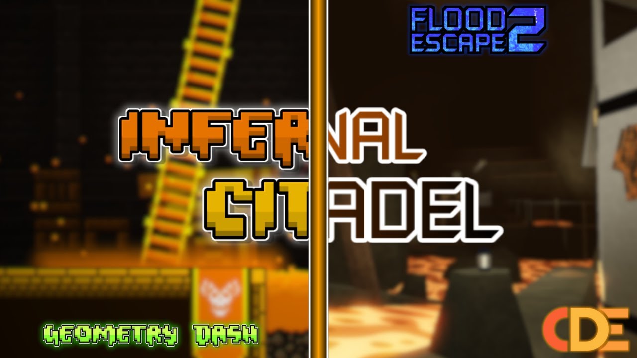Infernal Citadel Comparison [GD VS Roblox] - YouTube