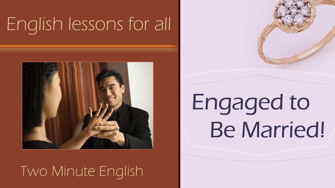 Talking About Marriage in English - Simple Way to Learn English ...