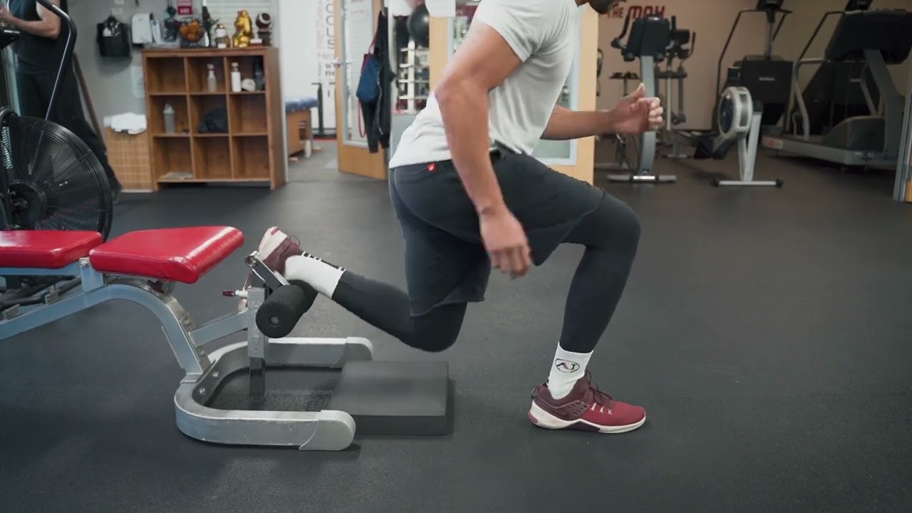Rear Foot Elevated (RFE) Split Squats - YouTube