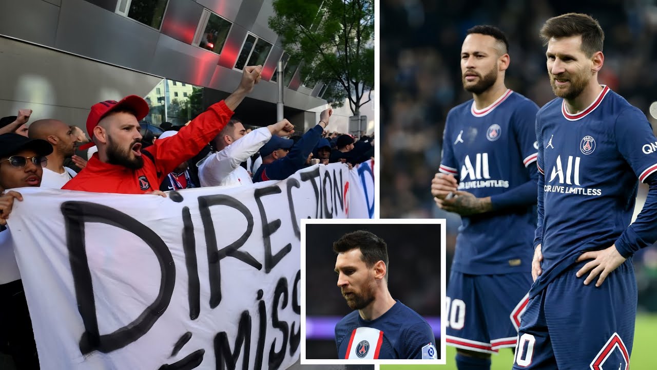 PSG fans continue to boo Lionel Messi, want superstar out. - YouTube