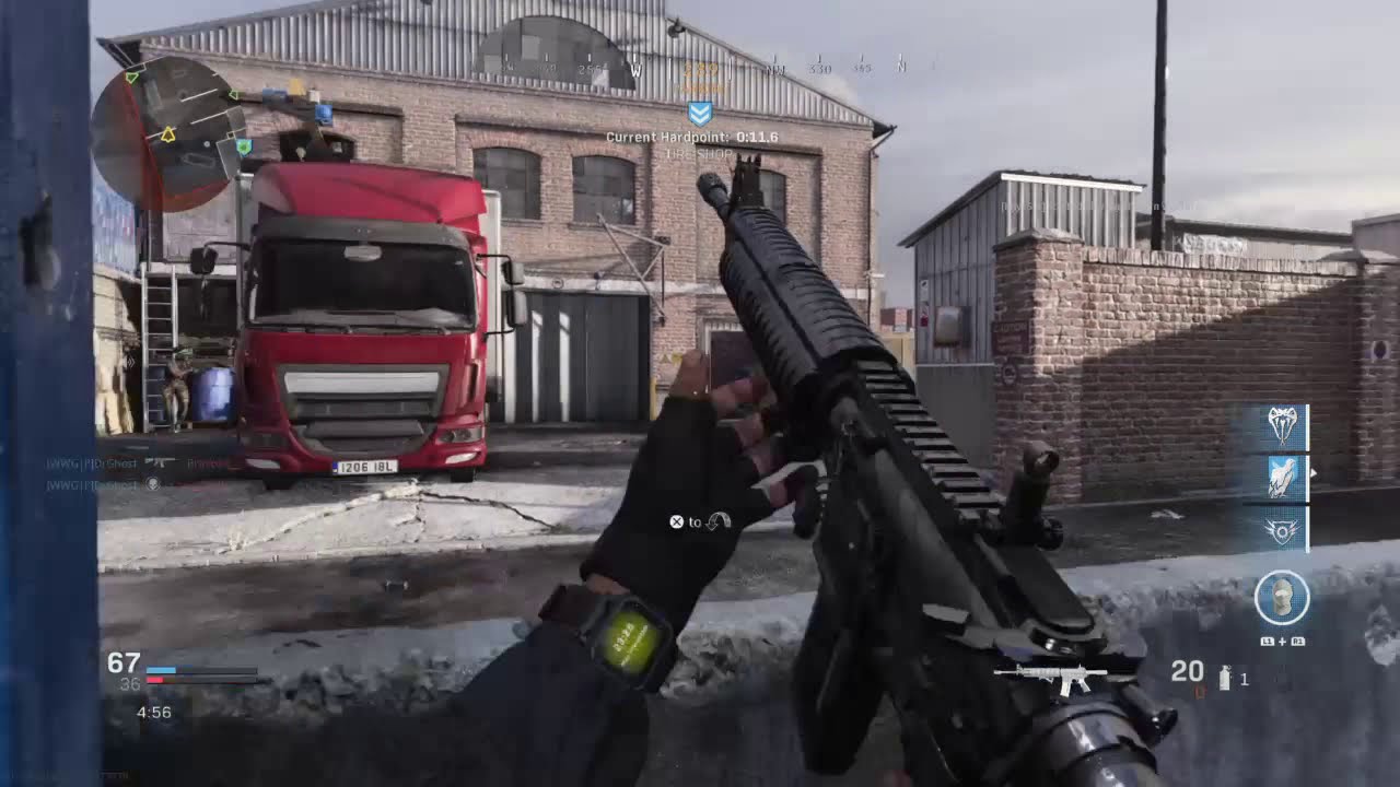 How to flip spawns - Hackney Yard Hardpoint |Wicked Wolves Gaming - YouTube