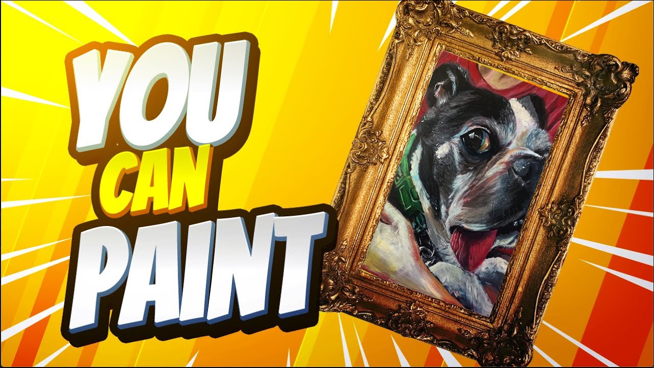 animal painting tutorial easy - YouTube