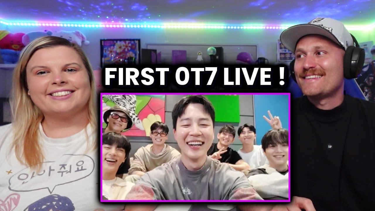 BTS REUNITE FIRST 0T7 WEVERSE LIVE 2025 ! ENG SUBS| Reaction - YouTube