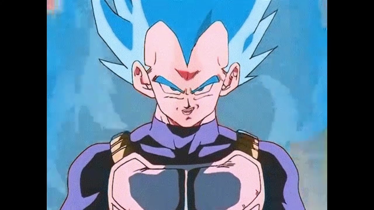 Vegeta Turns SSB First time (DBZ Recolor) - YouTube