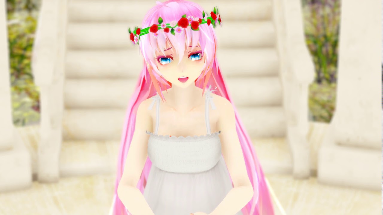 [MMD] Palette- Megurine Luka 巡音ルカ - YouTube