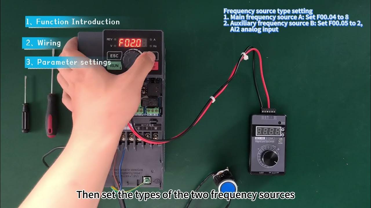 Frequency source switching function - YouTube