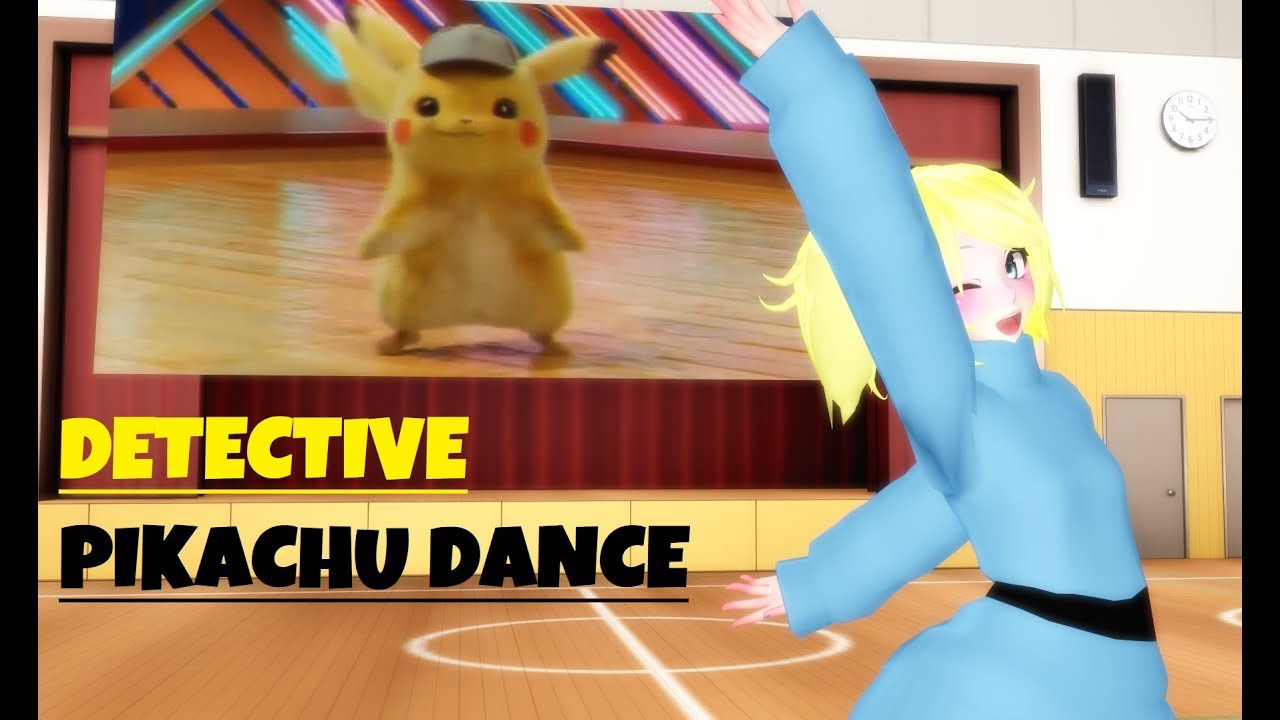 (MMD) - Detective Pikachu Dance (Motion DL) - YouTube