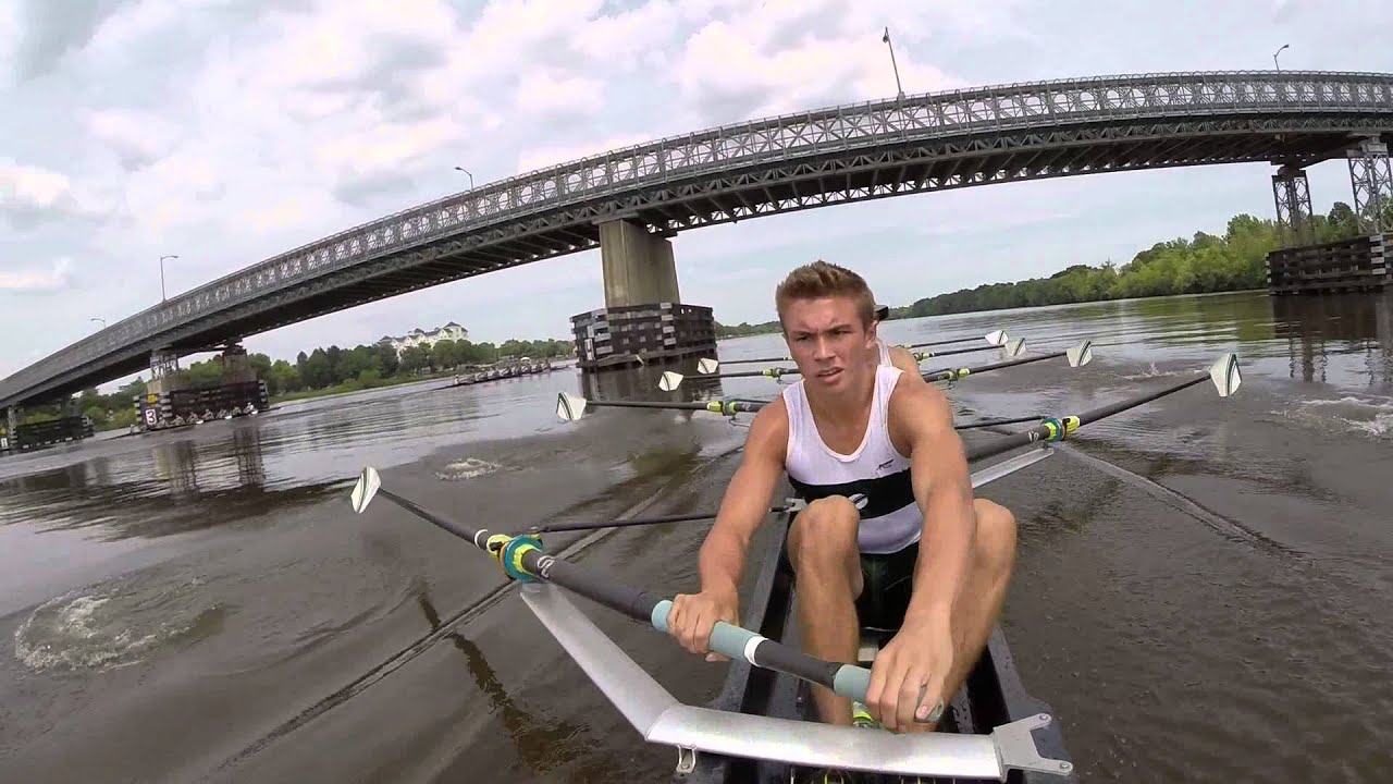 Lowell Festival Regatta Essex Rowing M1V8+ 2014 - YouTube