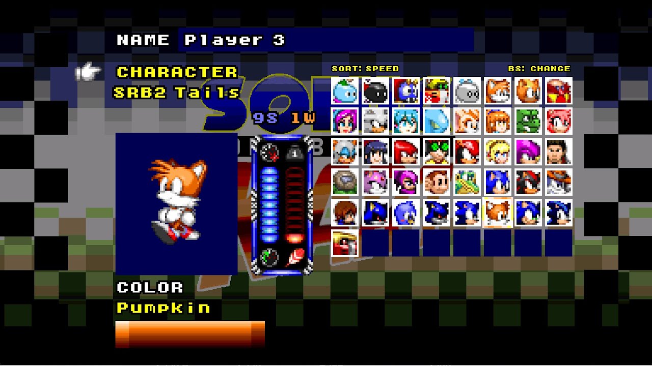 Running free as SRB2 Tails in Sonic Robo Blast 2 Kart online races ...