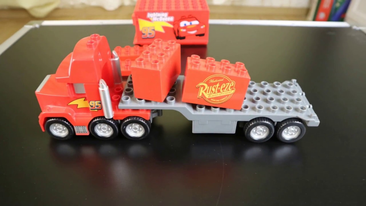 Mack | Assembling McQueen's Team Lego Duplo | Animation Shorts | Video ...