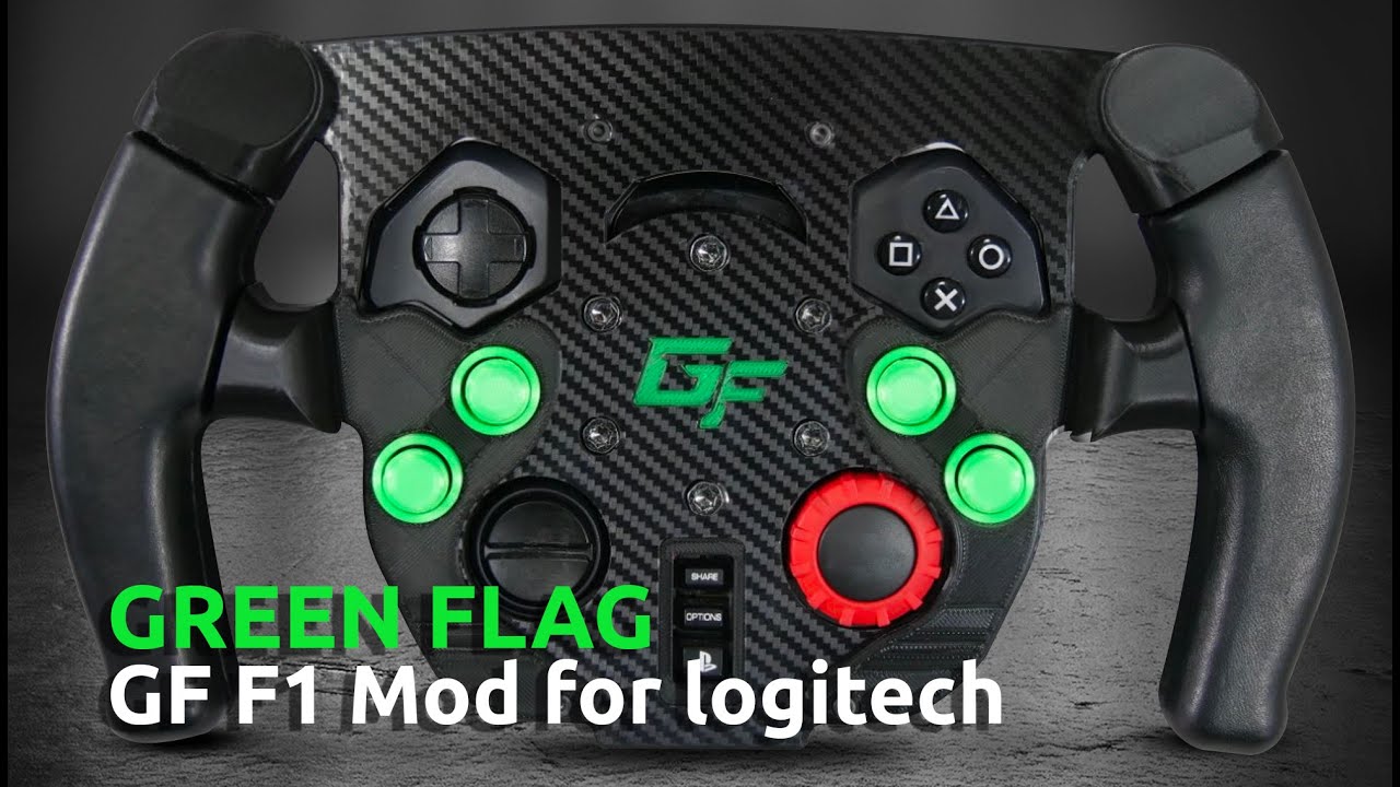 GF F1 Mod installation tutorial for Logitech G29/G923/G920 - YouTube