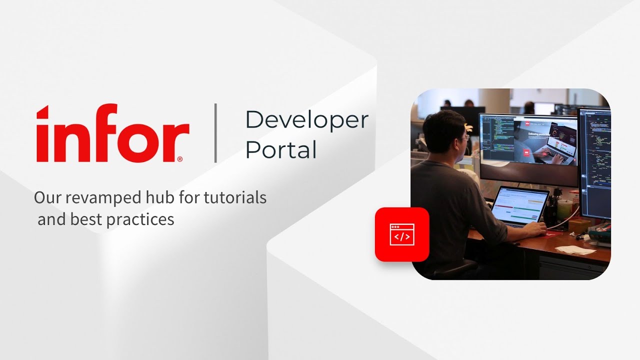 Infor Developer Portal Update - YouTube